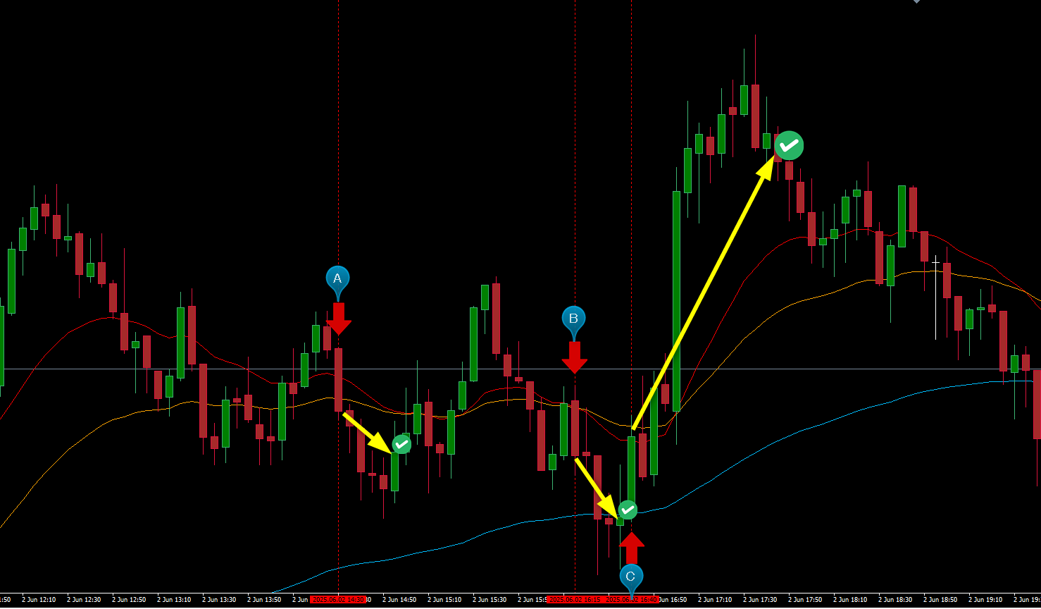 8本RCI-FX手法2025年6月デイトレードまとめ - 【8本RCI-FX手法】アール先生のFX個別レクチャー